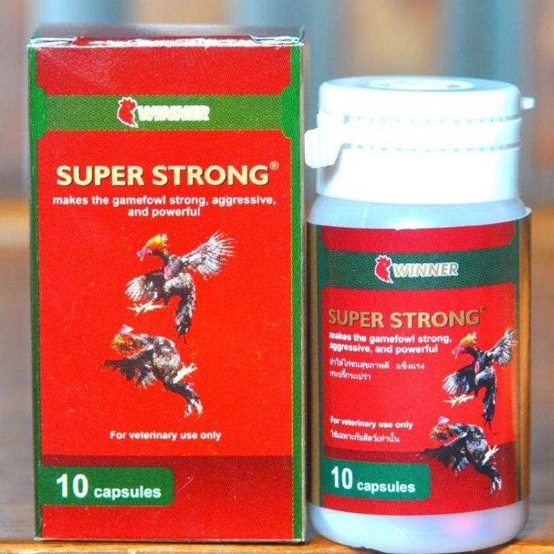 Super STRONG Pegganti Chicken Vitamins SUPERTOP Extra Power Rooster ...