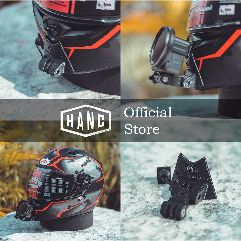 Bell Qualifier Chinmount Chin mount for Gopro action camera by HANC ...