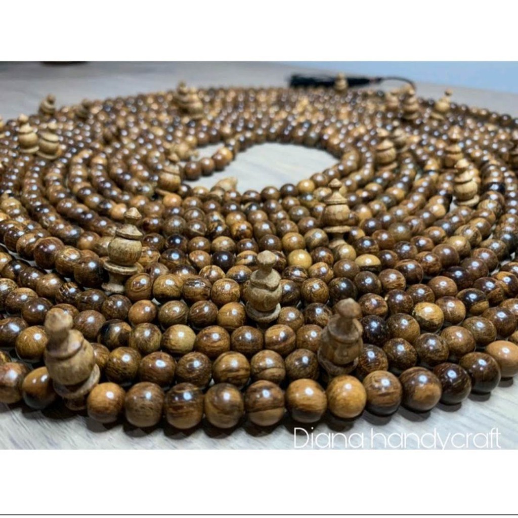 Kayu Tasbih 1000 Grains Of Kalimantan Natural Agarwood 8 Mm Shopee Philippines