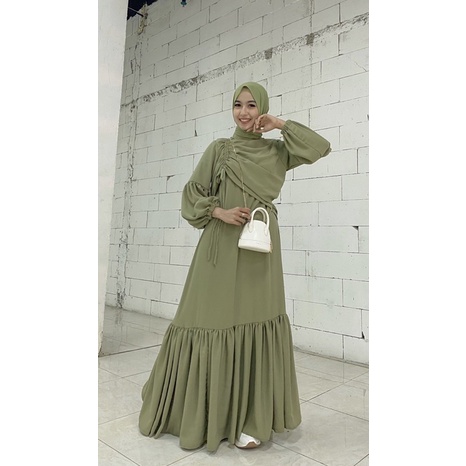 Mecca DRESS original queensi premium arabella | Shopee Philippines
