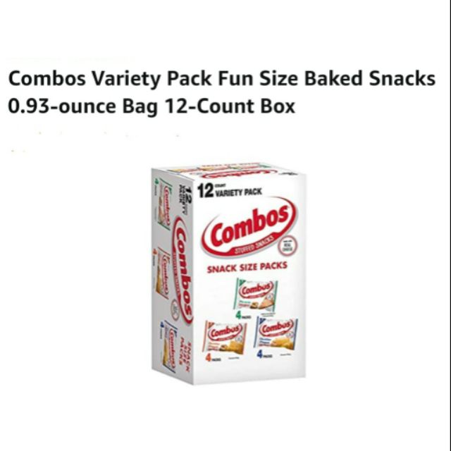 Combos Stuffed Variety Snacks Pack 12 counts | Shopee Philippines