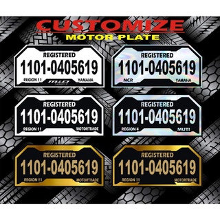 Temporary plate number template | Shopee Philippines