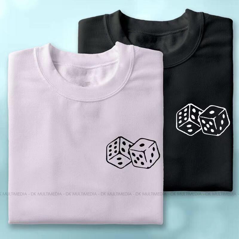 DICE Design T-shirt Cotton T-shirt High Quality Unisex | Shopee Philippines
