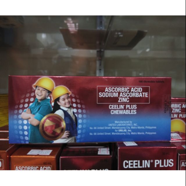 Ceelin plus chewables (choose quantity upon checkout) VITAMIN C WITH ...