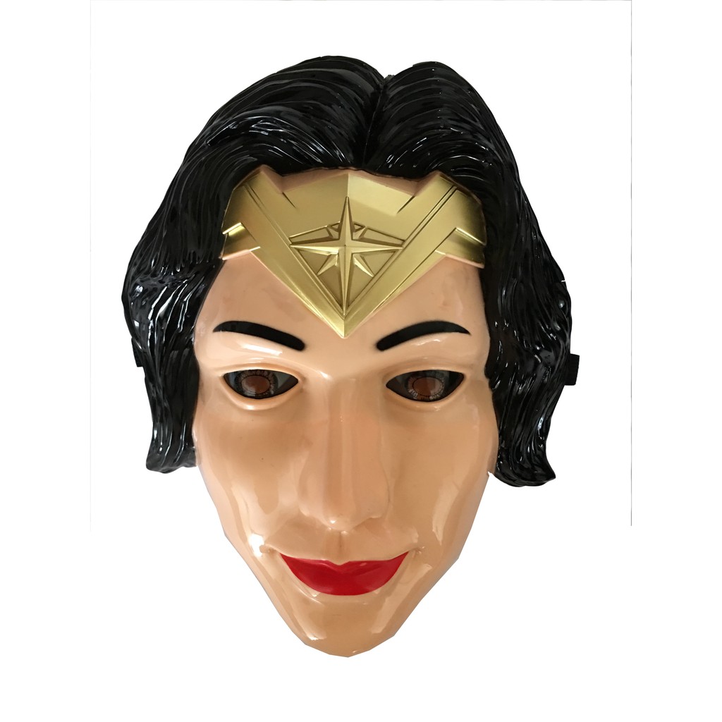 DC SUPER HERO WONDER WOMAN LIGHTED FACE COSPLAY COSTUME MASK | Shopee ...