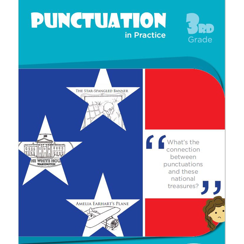 Grade 3 English Activity Workbook/ Worksheets: Punctuation in Practice ...