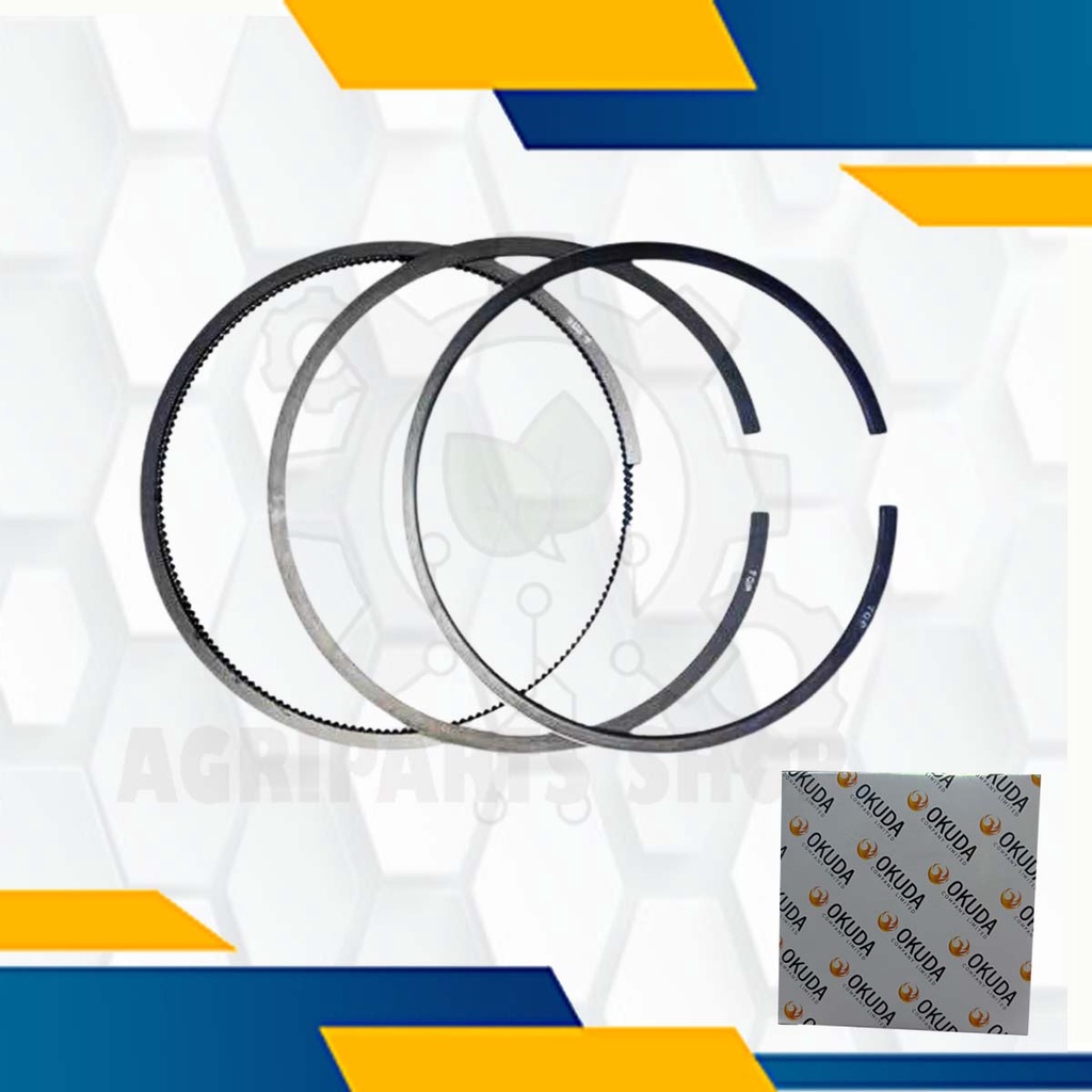 Piston Ring Std 170F 178F 186F 186FA 188F 190F 192F Air Cooled Diesel ...