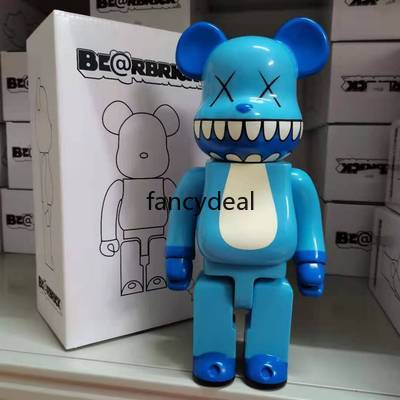5 Styles Bearbrick 400% Kaws Bear Blocks Half Anatomy Bluetooth Action ...