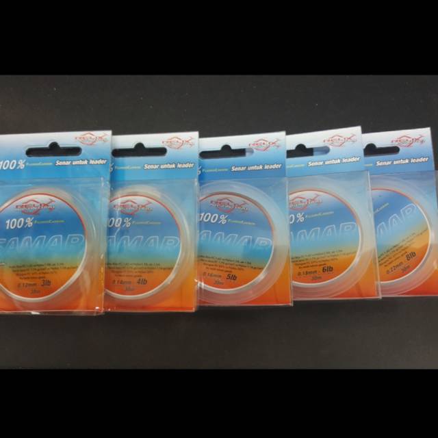 SHOCKLEADER RELIX NUSANTARA SAMAR 100% FLUOROCARBON (3-4-5-6-8lbs ...