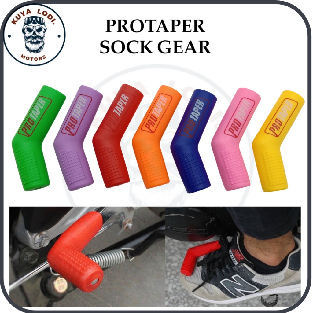 KuyaLodi Motorcycle Body Parts Protaper Shift Sock Gear Rubber shifter ...