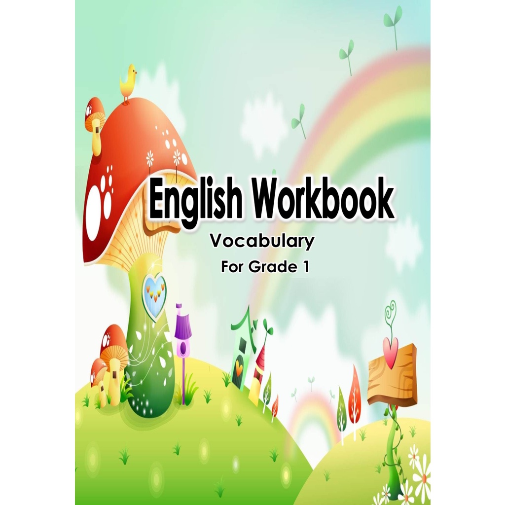 GRADE 1 ENGLISH WORKBOOK (VOCABULARY 51 PAGES) | Shopee Philippines