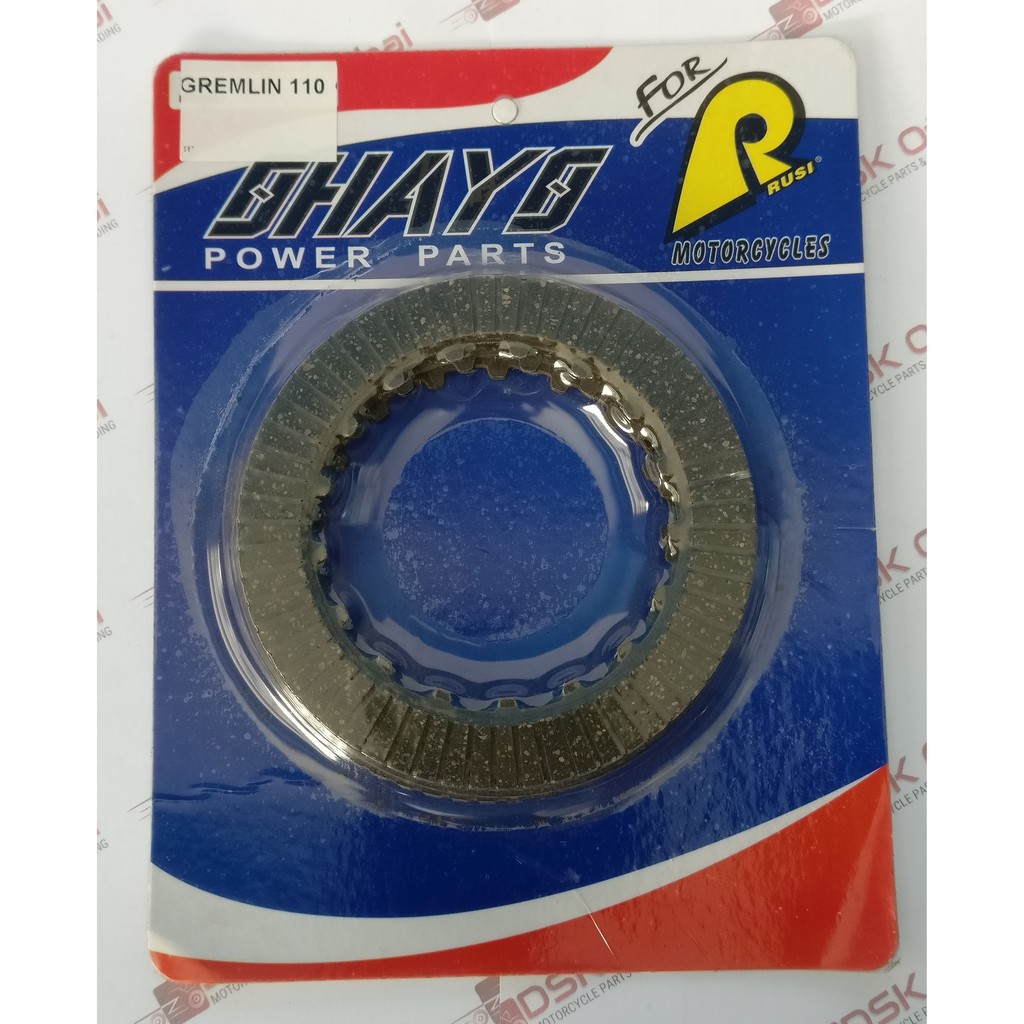Clutch Lining for Rusi Gremlin 110 / Korak 110 Manual Transmission ...