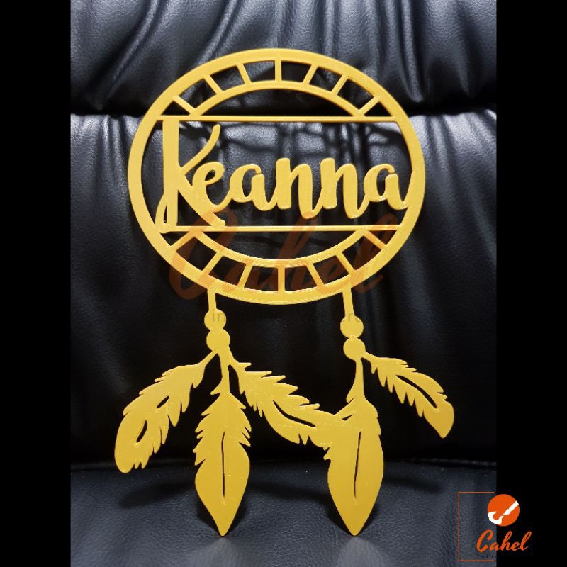 Personalized Customized Dreamcatcher Cake Topper / Happy Birthday ...