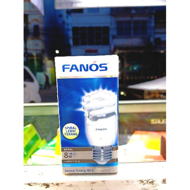 Fanos 8 watt spiral lamp | Shopee Philippines