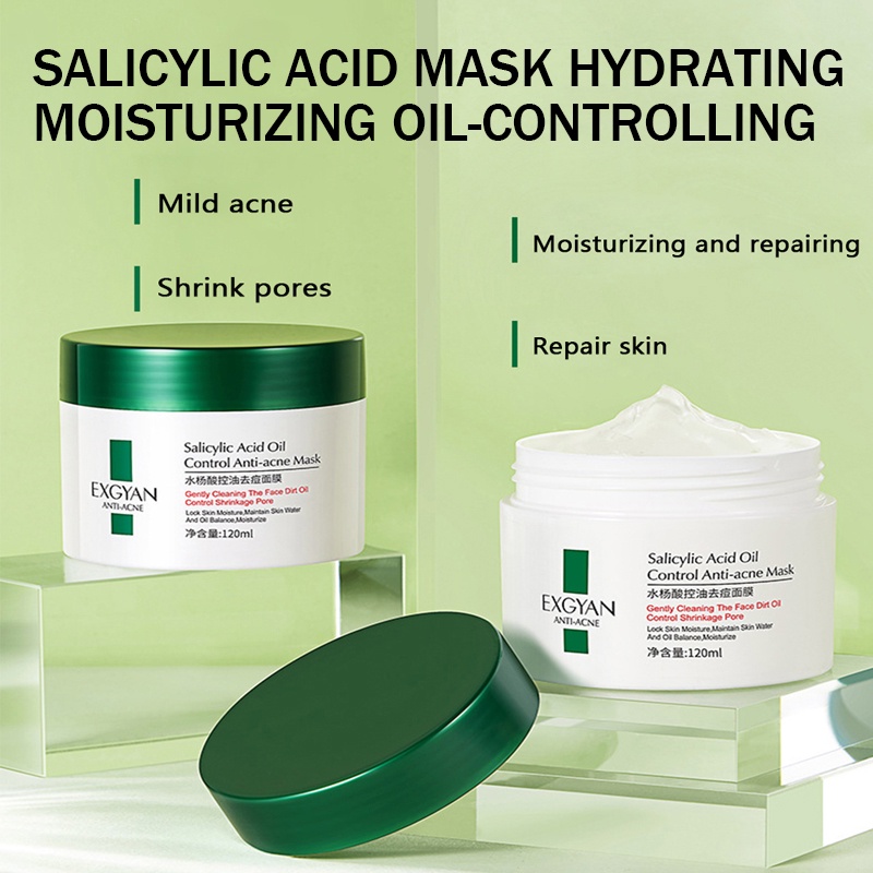 Salicylic Acid Mask Hydrating Moisturizing Oil-controlling Shrinkage ...