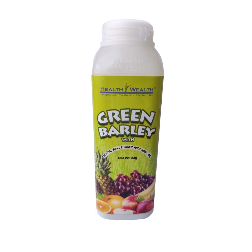 GREEN BARLEY with Tropical Fruit Powder Juice Drink Mix 23g | Shopee ...