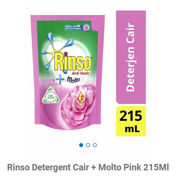 Liquid Rinso + Molto 215ml | Shopee Philippines