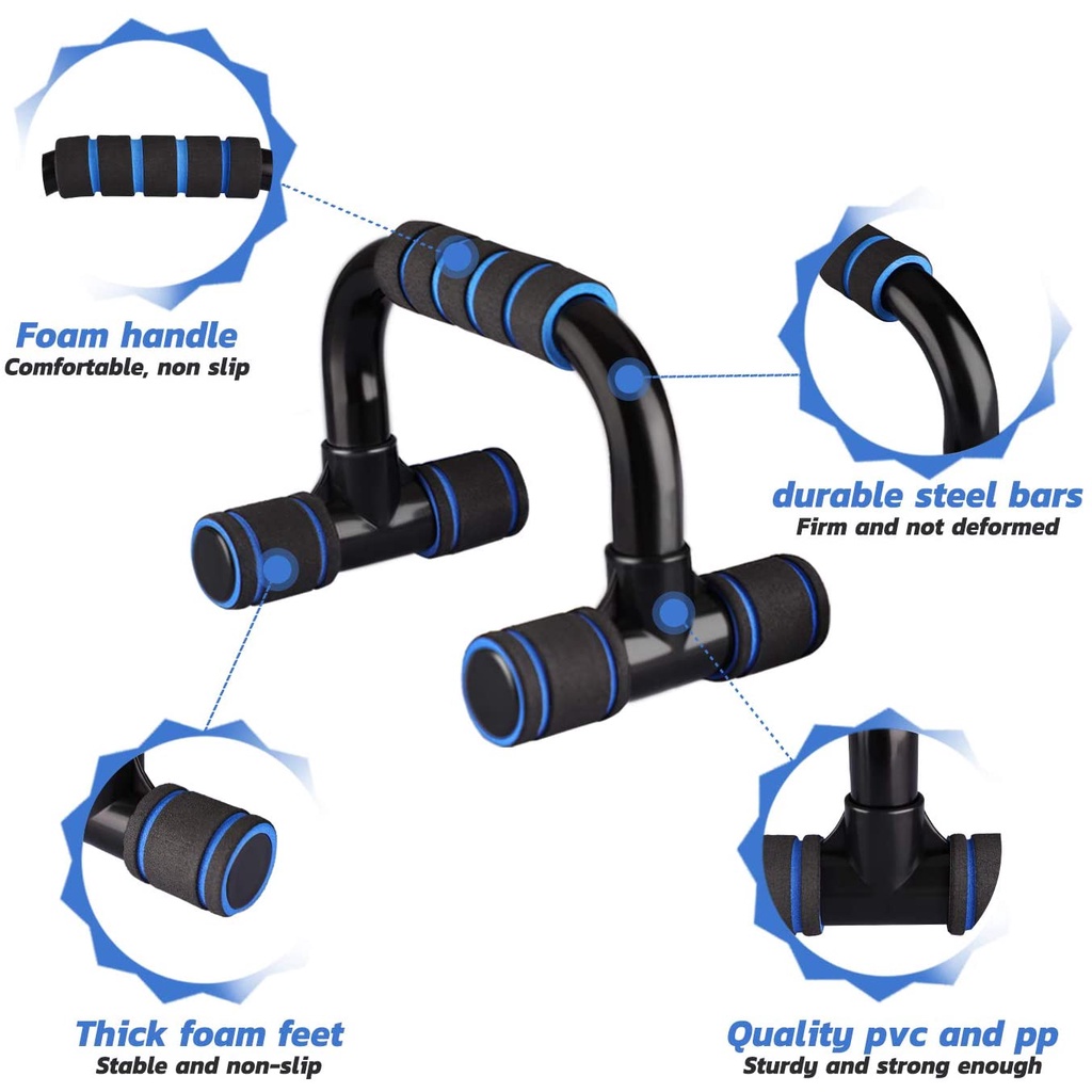 Push Up rack Inclined Bar 1 Pair H-Type | Shopee Philippines