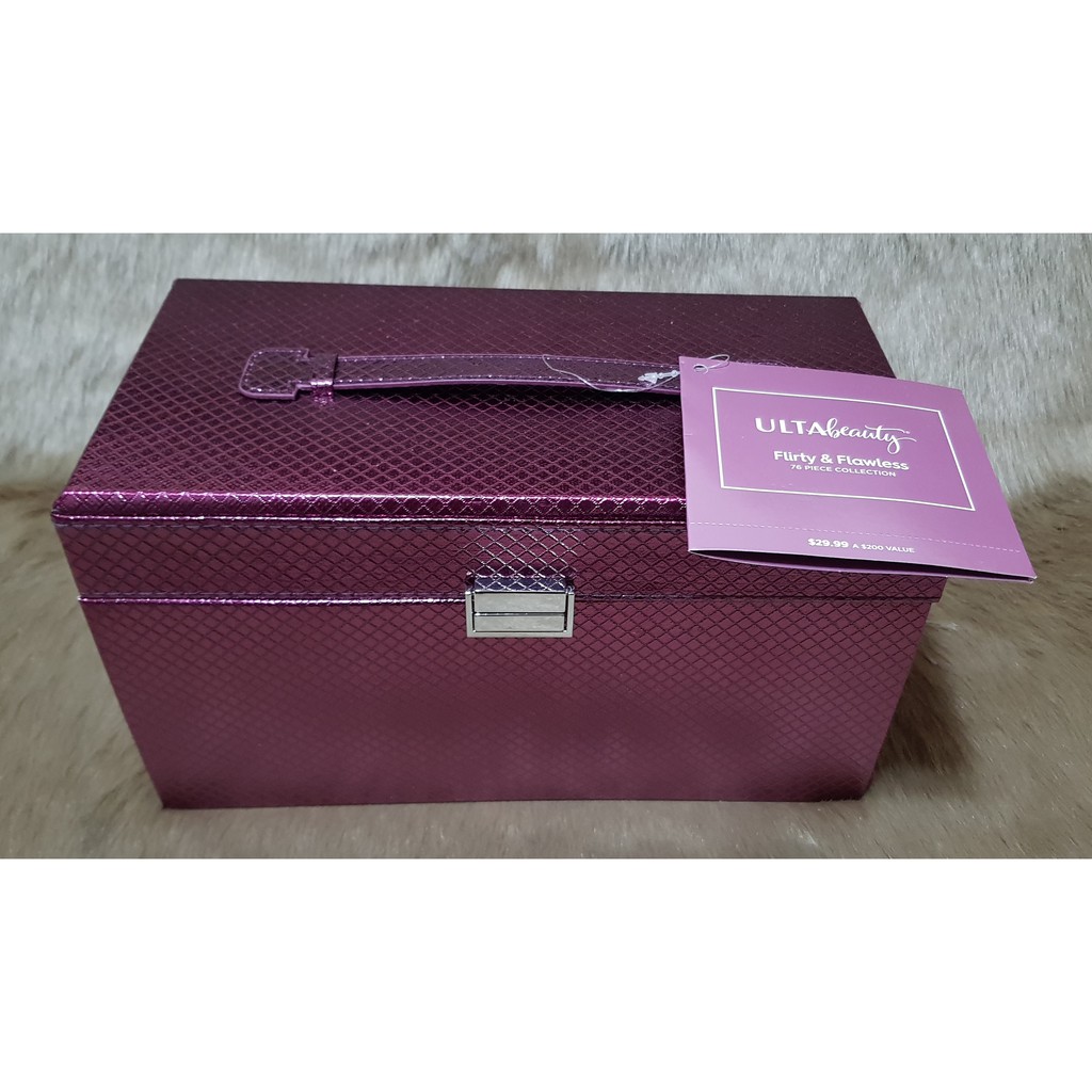 Ulta Flirty & Flawless 76 piece Makeup Collection, Plum Kit | Shopee ...