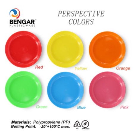(9319) 3-Piece Bengar Plastic Plate "9 | Shopee Philippines