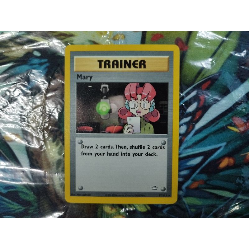 Pokemon TCG Mary rare | Shopee Philippines