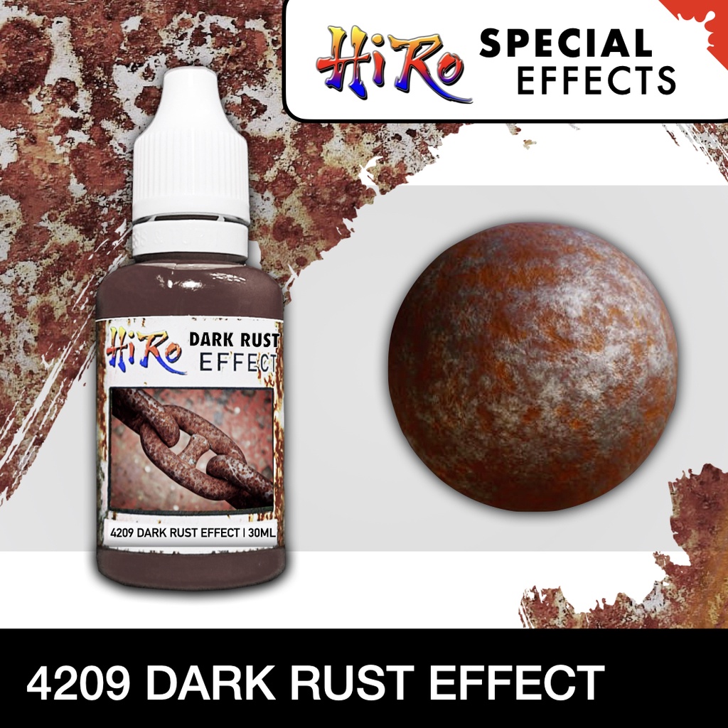 Hiro Special Effects (30ml) - Rust Effect / Moss Effect / Gamma Glow ...