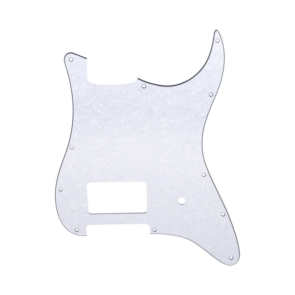 Musiclily Pro 11 Holes Single Covered Humbucker and Pot Slot Guitar ...