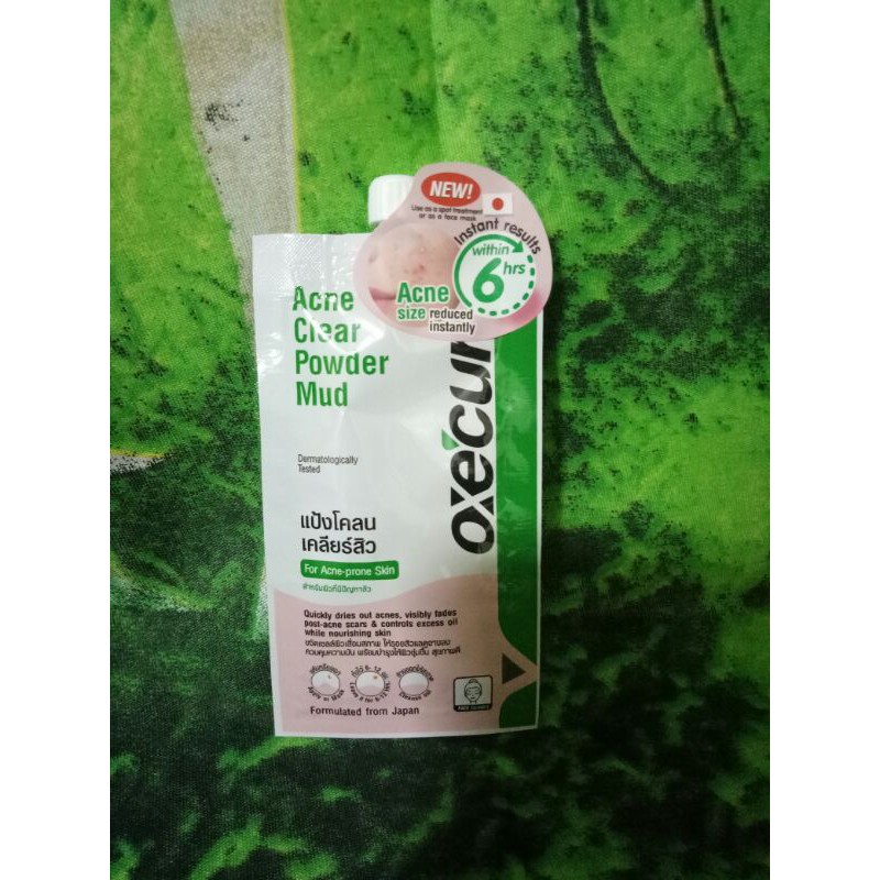 OXECURE ACNE CLEAR POWDER MUD 5g | Shopee Philippines