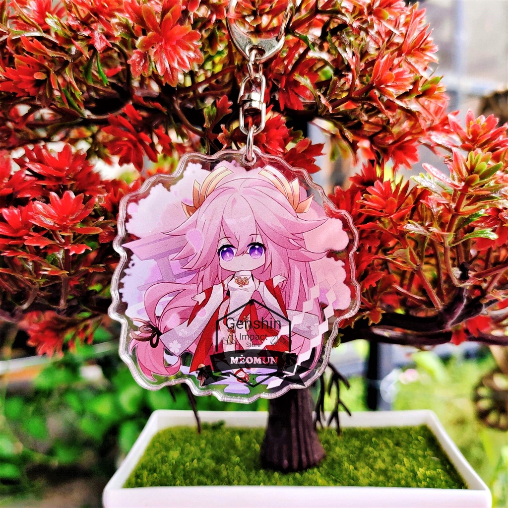 Yae Miko genshin impact M10 Keychain | Shopee Philippines