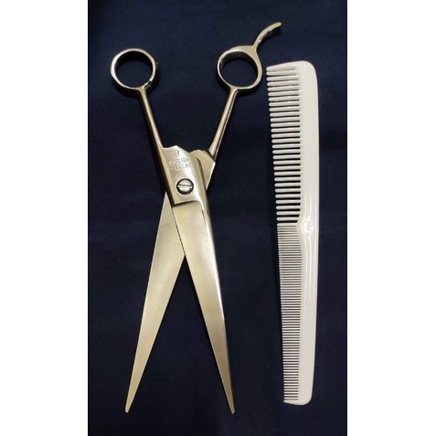 barber scissor 8" pure Asero tabaco made | Shopee Philippines