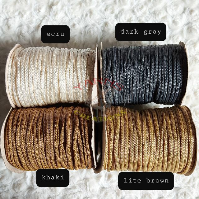 CORDS- SMALL CORDS 3mm (JAPANESE CORDS) | Shopee Philippines