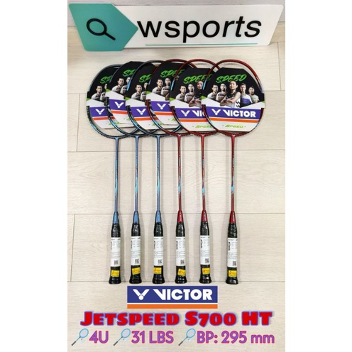 Original Victor Jetspeed S700 HT Badminton Racket | Shopee Philippines