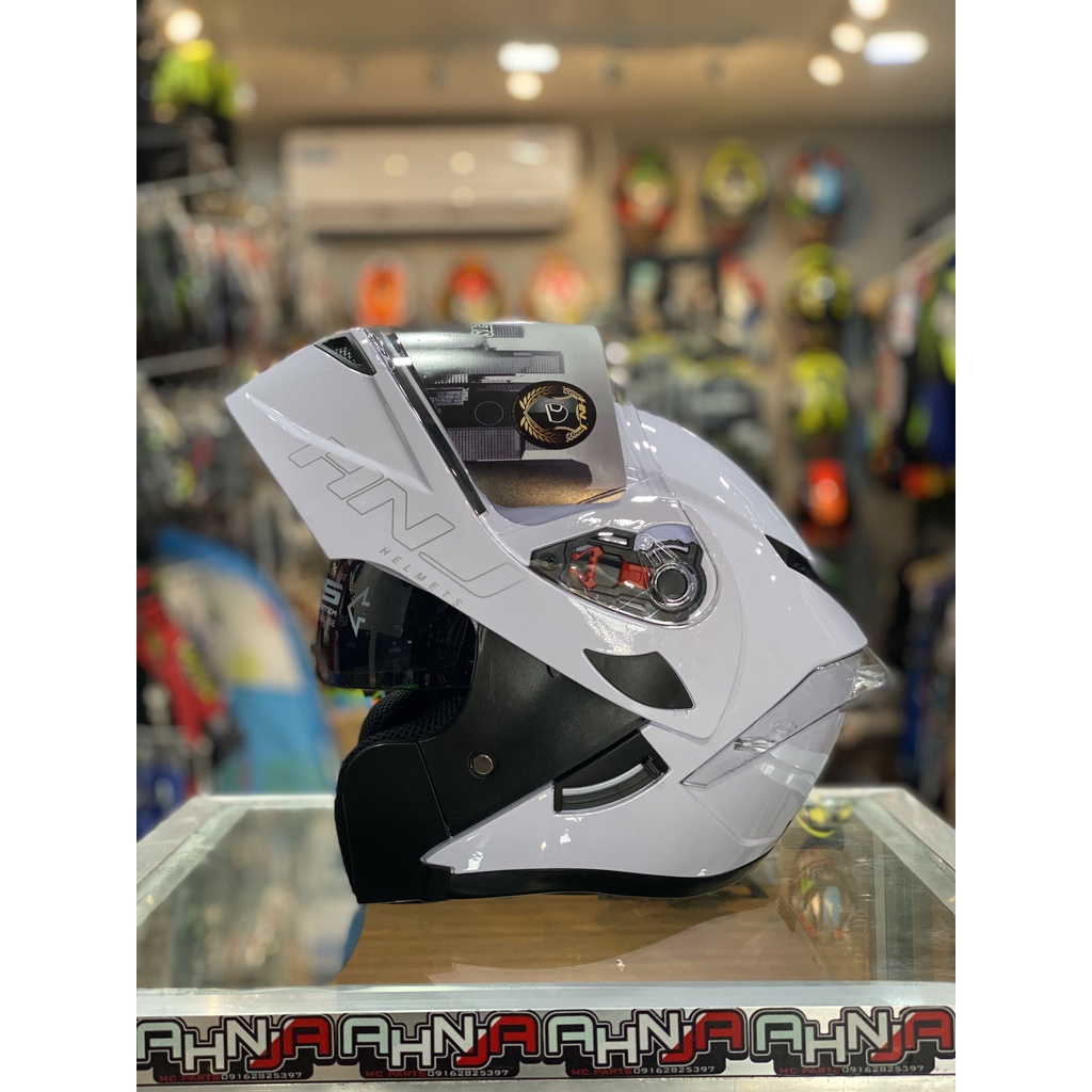 HNJ 852 MODULAR DUAL VISOR HELMET BUDGET MEAL | Shopee Philippines