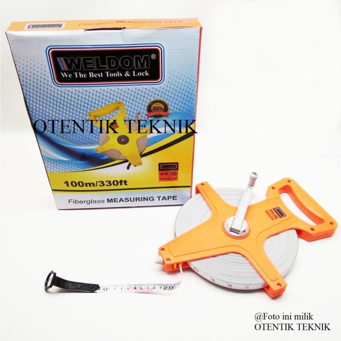 100m FIBER Plug METER - Land METER 100M Plastic ROLL METER | Shopee ...