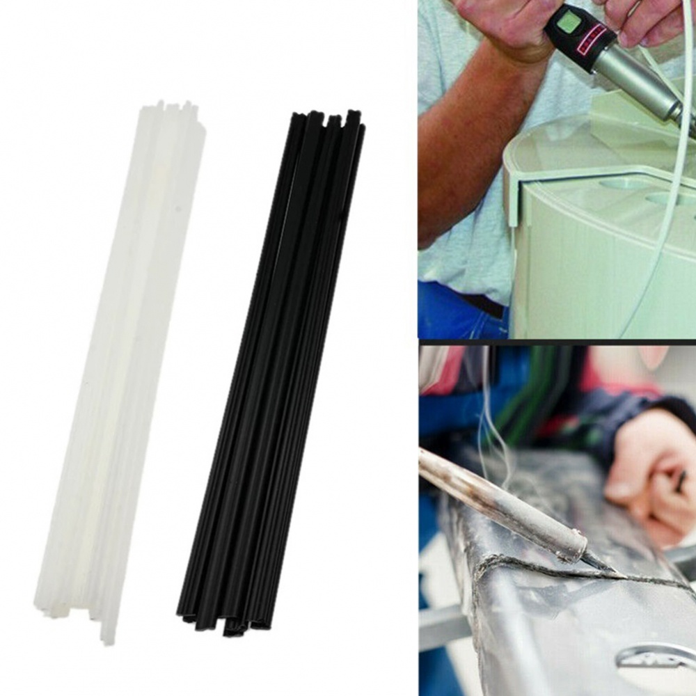 10PCS Black White 25cm ABS Plastic Welding Rods For Car Bumper Repair ...