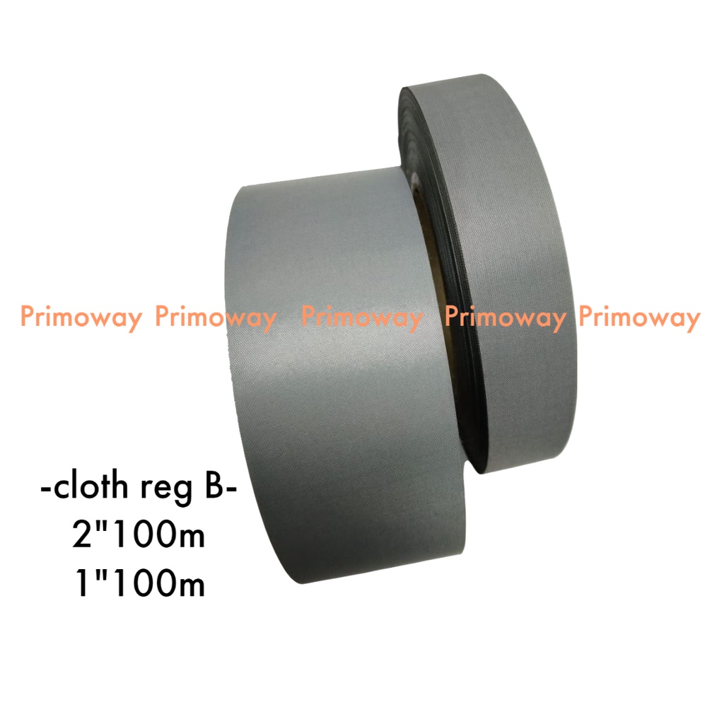 GRAY CLOTH Reflector 100 meters per roll (hazard warning, vest, bag ...