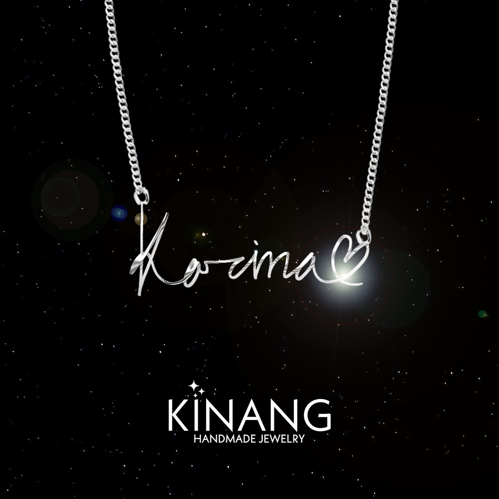 Kinang: "aespa Signature" Necklace (Karina, Giselle, Winter, Ningning ...