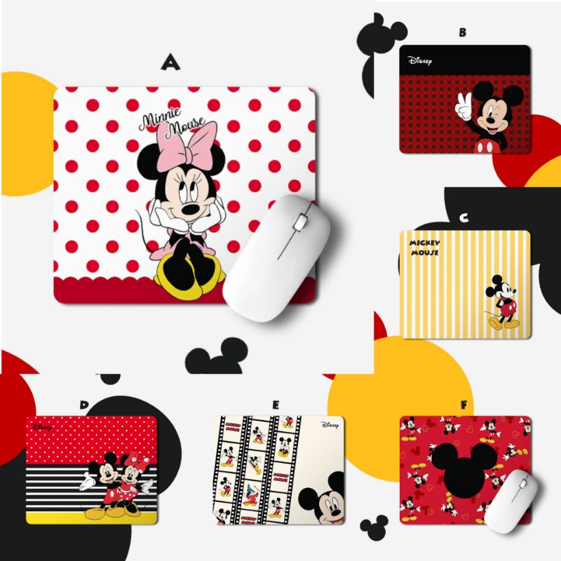 Mickey Mousepad Gaming Mousepad Mickey Mousepad 23cmx19cm 3mm natural ...