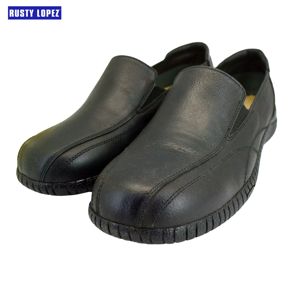 Rusty Lopez Kid Leather Shoes Loafer (boy) | Shopee Philippines