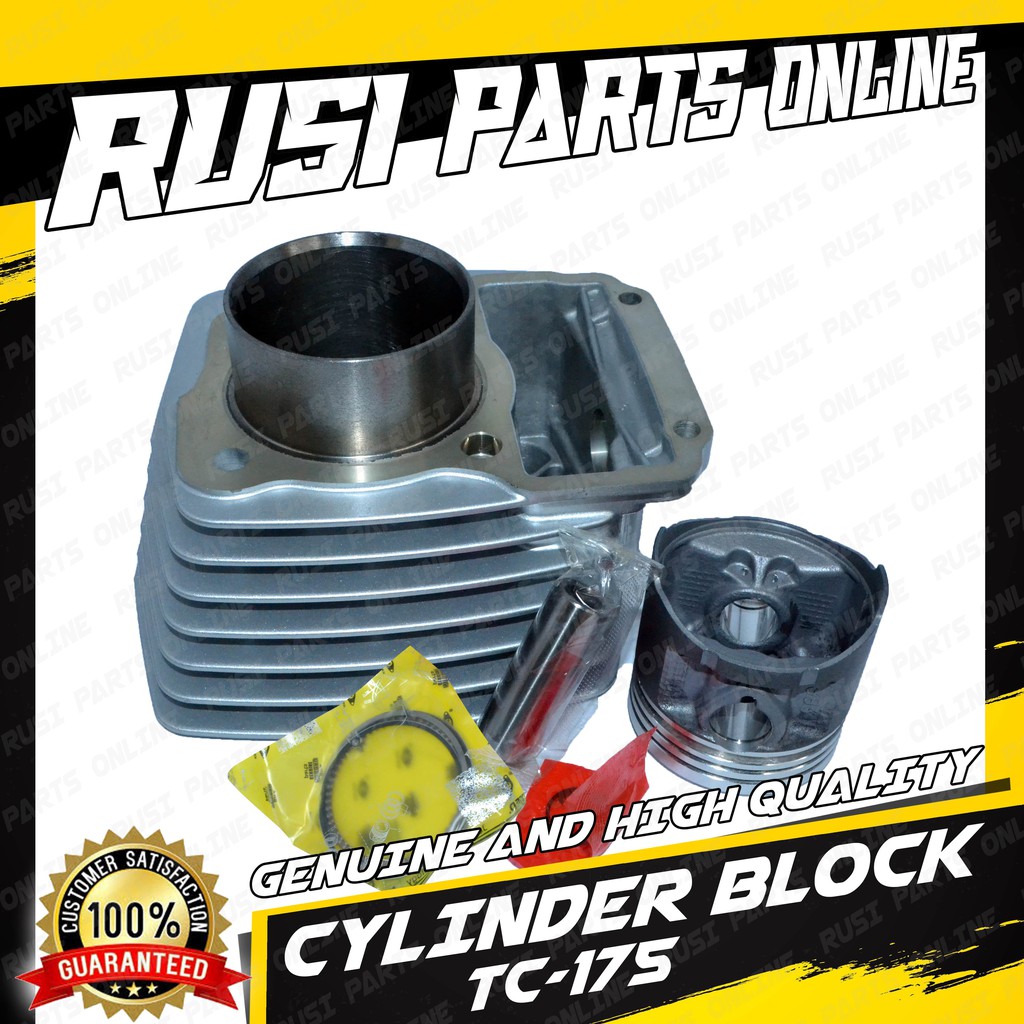 RUSI TC175 Cylinder Block Assy | Shopee Philippines