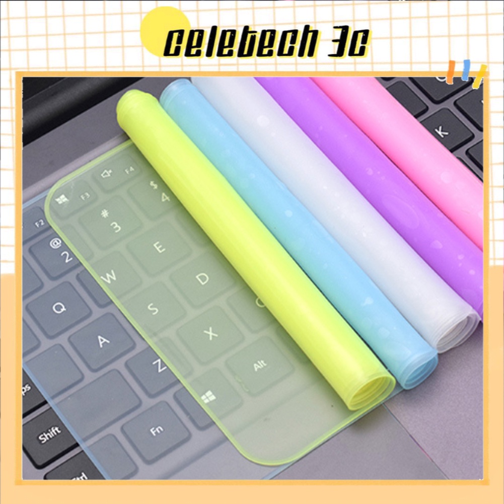 12-17 Inch Universal Keyboard Protector Silicone Dustproof Cover ...