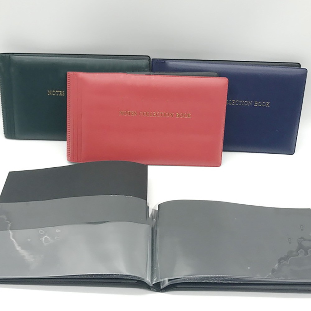 20 Pages Paper Money Currency Banknote Collection Book Paper Money ...