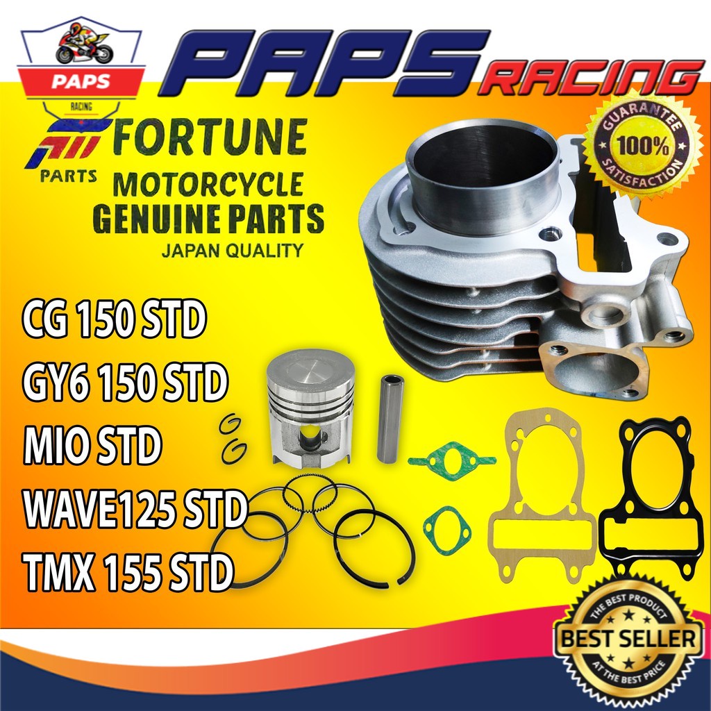 Motorcycle FORTUNE CYLINDER BLOCK (CLB) CG125-150/GY6125-150/MIO/WAVE ...