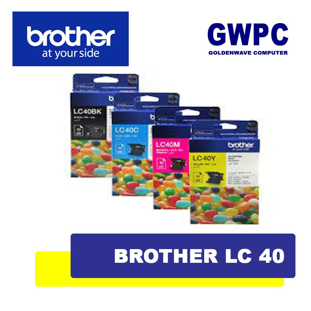 Brother LC-40 Genuine Ink Cartridge LC40 | Shopee Philippines