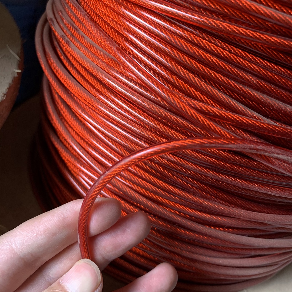 10mm PVC 5m -10m -15m -20m Plastic Coated Galvanized Steel Wire Rope ...