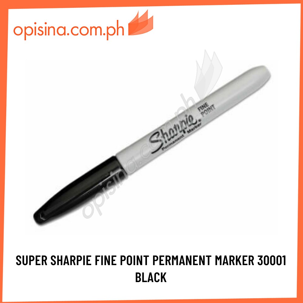 SUPER SHARPIE FINE POINT PERMANENT MARKER 30001 (BLACK , RED) | Shopee ...