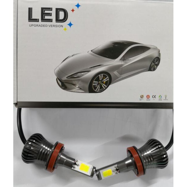 CAR LED 2-Color Headlights Fog Lights Bulb Conversion Kit | Shopee ...