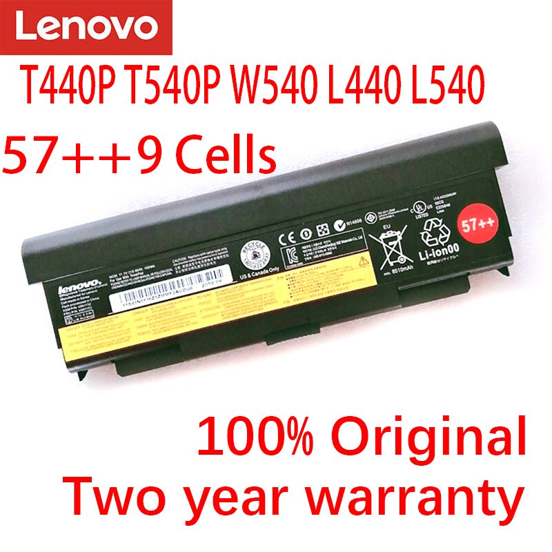 oem Battery Lenovo Thinkpad T440p T540P 45N1152 45N1153 W540 45N1145 ...