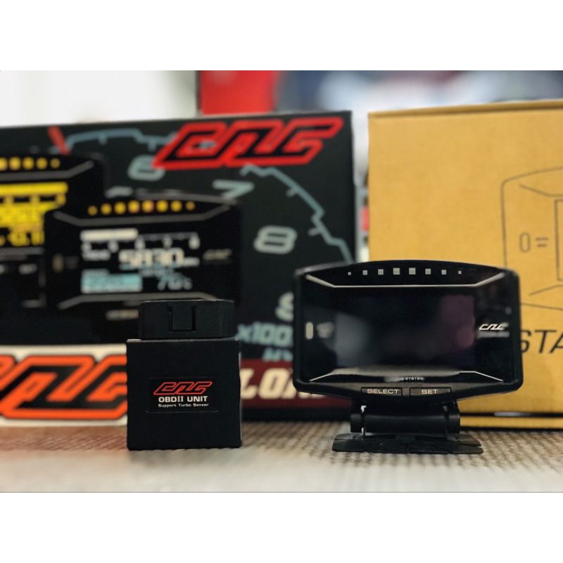 CAG OBD II STANALONE Gauge Digital Racing Car Interior | Shopee Philippines