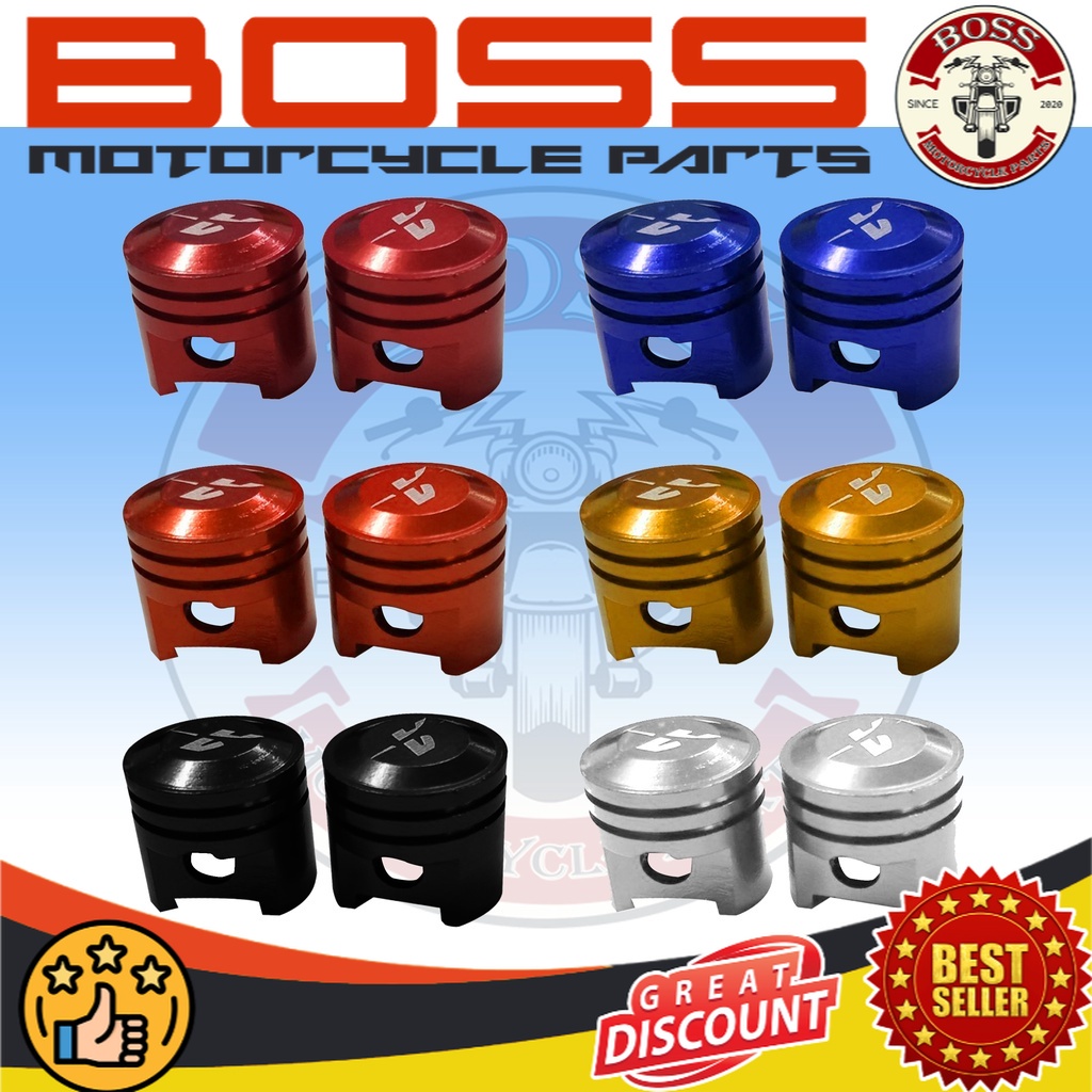 2PCS 1 PAIR TIRE VALVE CAPS (PISTON TYPE PAIR) (TC-888) | Shopee ...